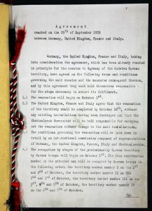 The Munich Agreement - The National Archives blog