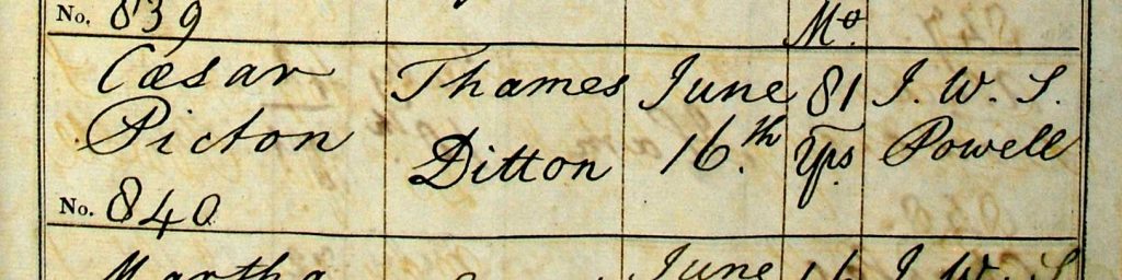 Trainee Tuesdays: Cesar Picton - The National Archives blog