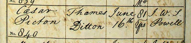 Trainee Tuesdays: Cesar Picton - The National Archives blog