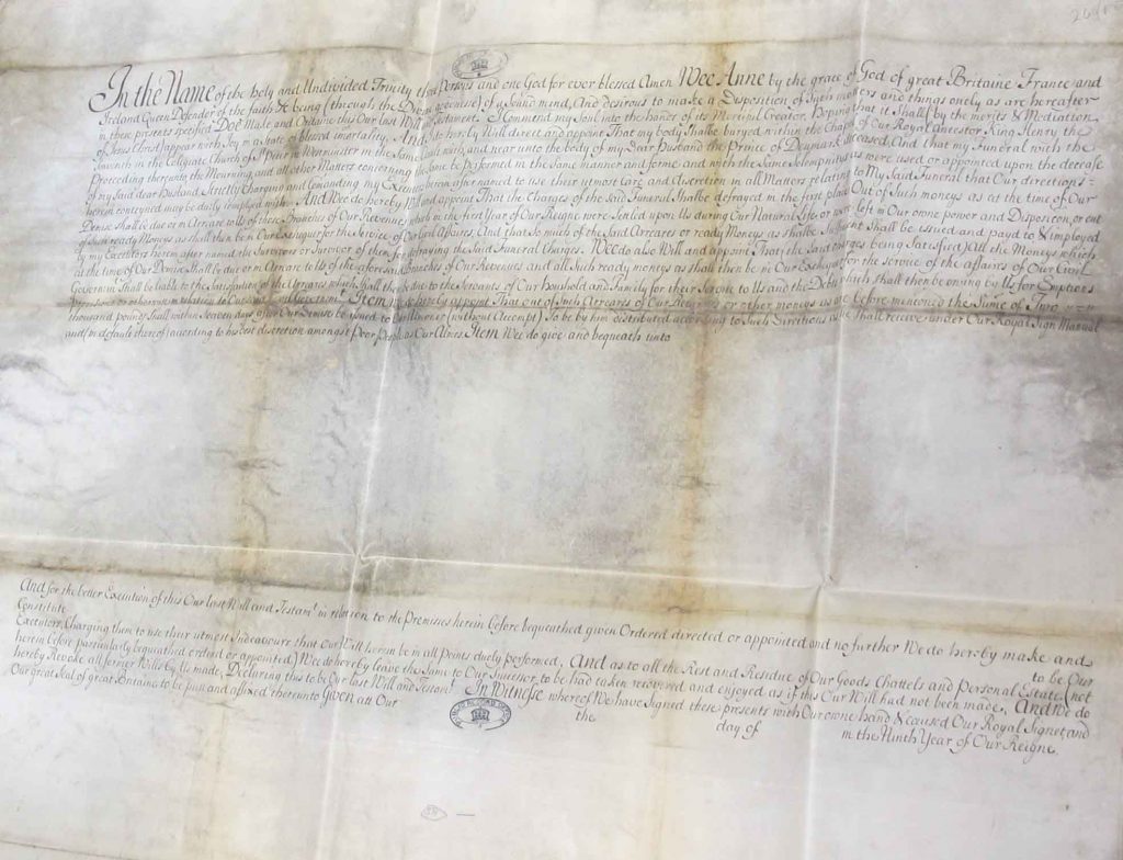 The death of Queen Anne - The National Archives blog