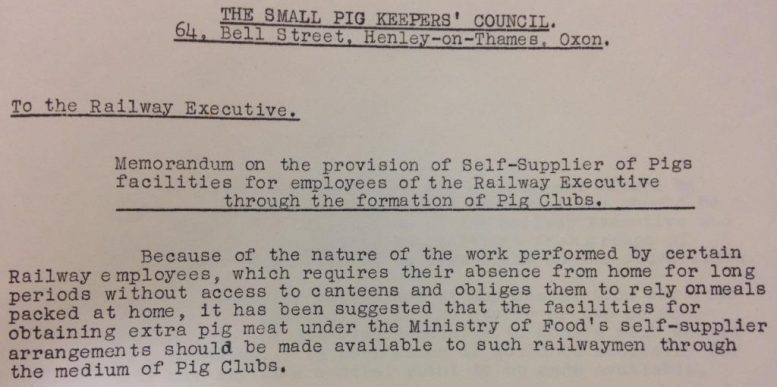 Exploring Pig Clubs and the Donkey Express - The National Archives blog