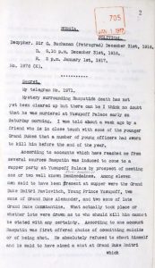 The murder of Rasputin - The National Archives blog