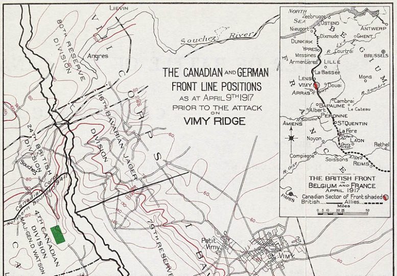 The Battle of Vimy Ridge: the Canadian Corps and its preparations - The ...