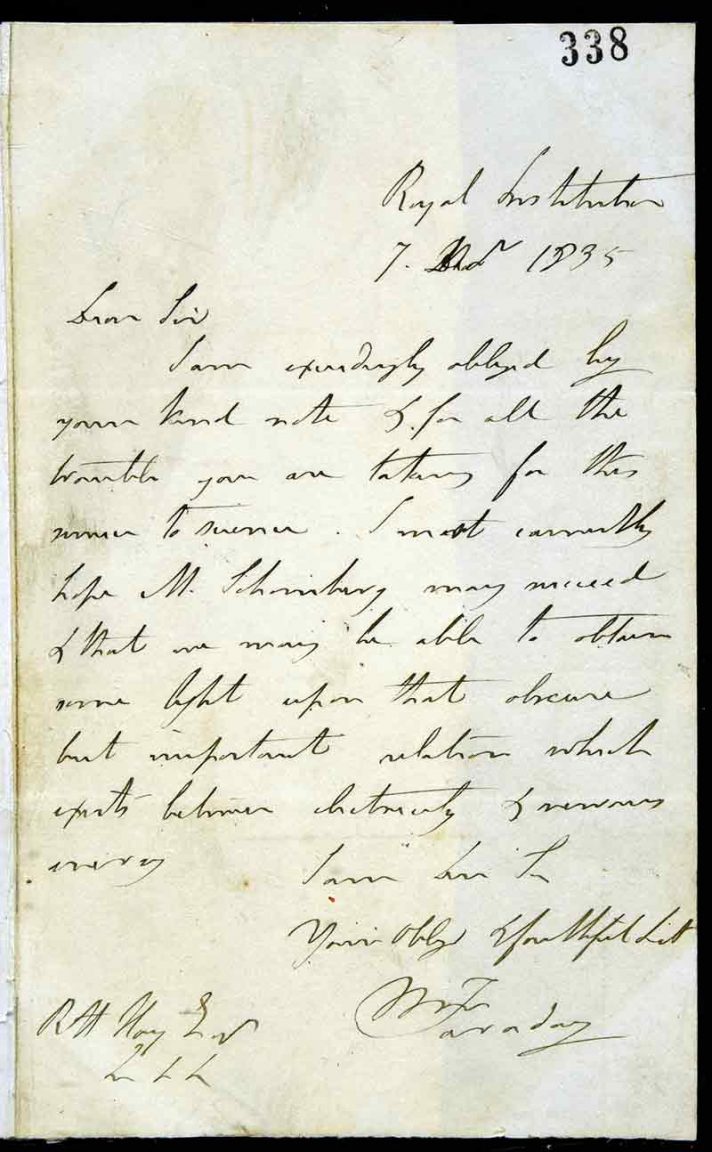 Exploring Michael Faraday's life and career - The National Archives blog