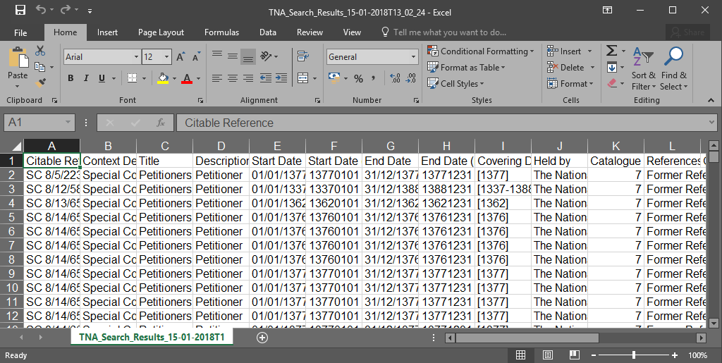 Catalogue as Data: the basics - The National Archives blog
