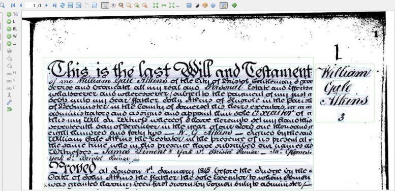 Machines reading the archive: handwritten text recognition software ...