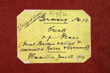 Milestones to Peace: The Paris Peace Conference and the Treaty of ...