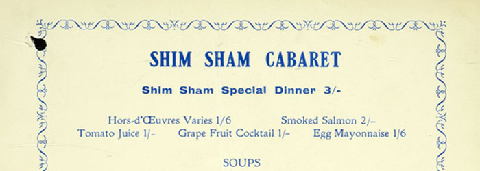 The Shim Sham Club: 'London’s miniature Harlem' - The National Archives ...