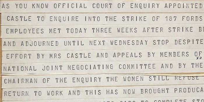 Fighting a great fight: Women workers at Ford Dagenham - The National ...