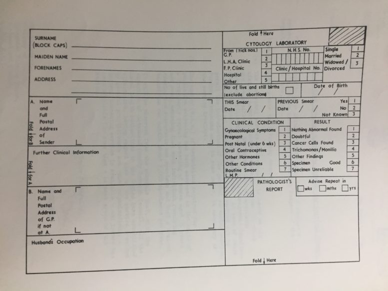 'Peace to millions of women': A history of the cervical smear test ...