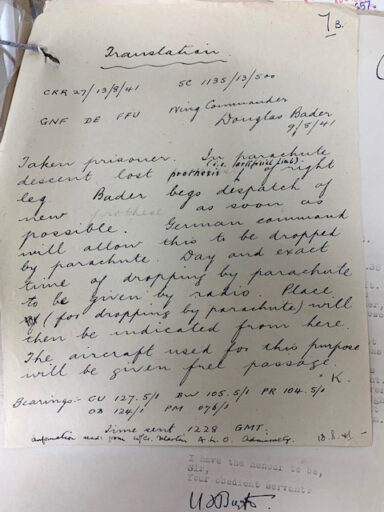 The extraordinary life of Douglas Bader - The National Archives blog