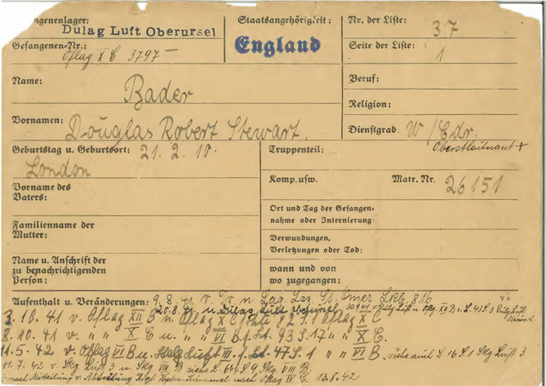 The extraordinary life of Douglas Bader - The National Archives blog