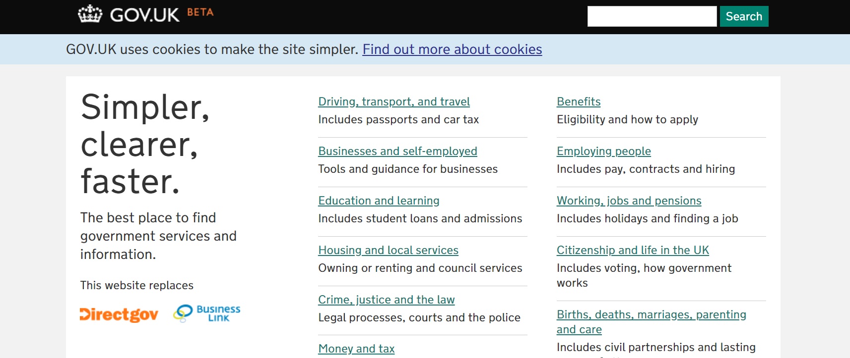 10 years of GOV.UK in three minutes - The National Archives blog