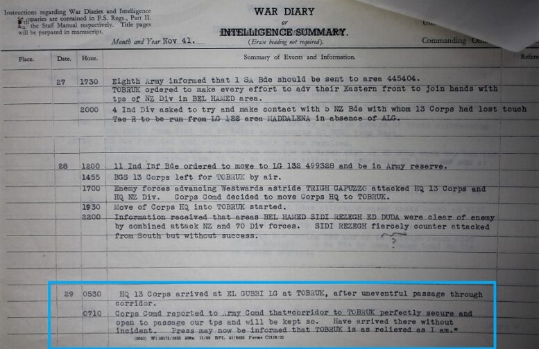 The Battles of Tobruk, 1941-42 (Part one) - The National Archives blog