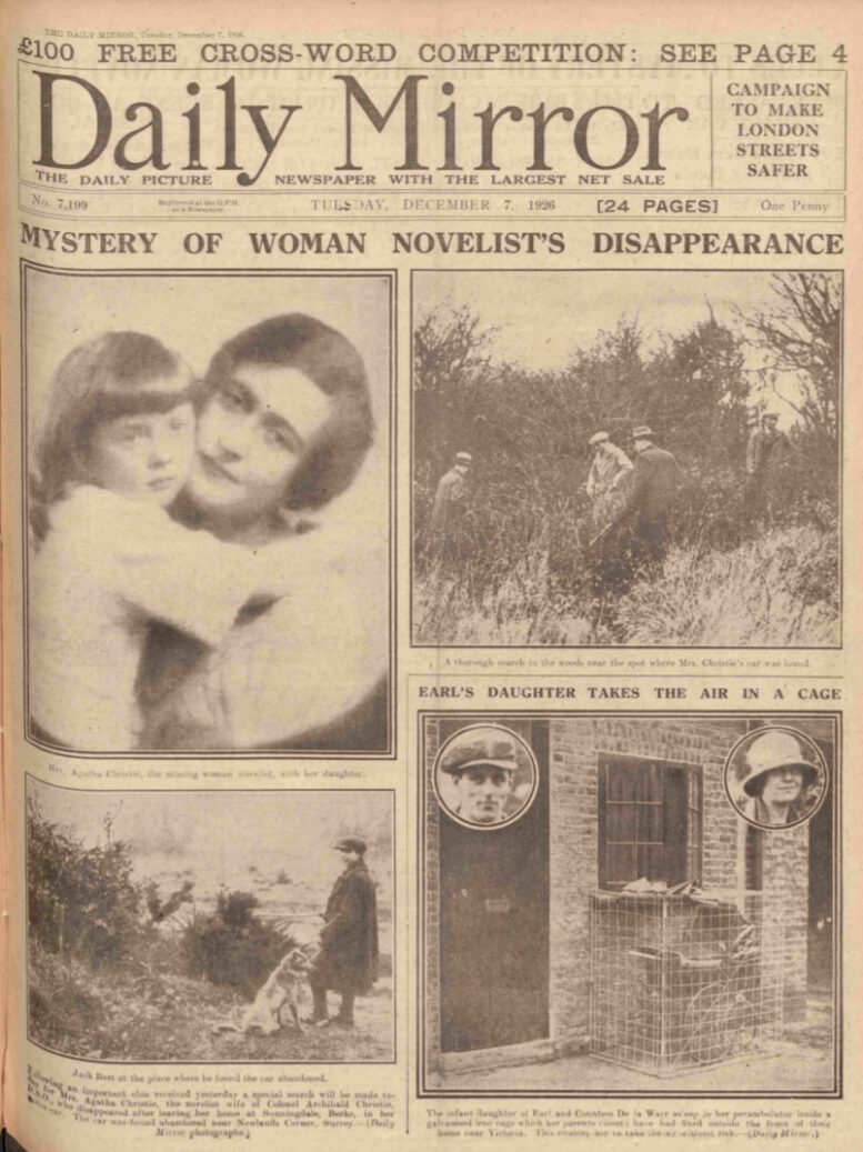 Investigating the strange disappearance of Mrs Agatha Christie - The ...
