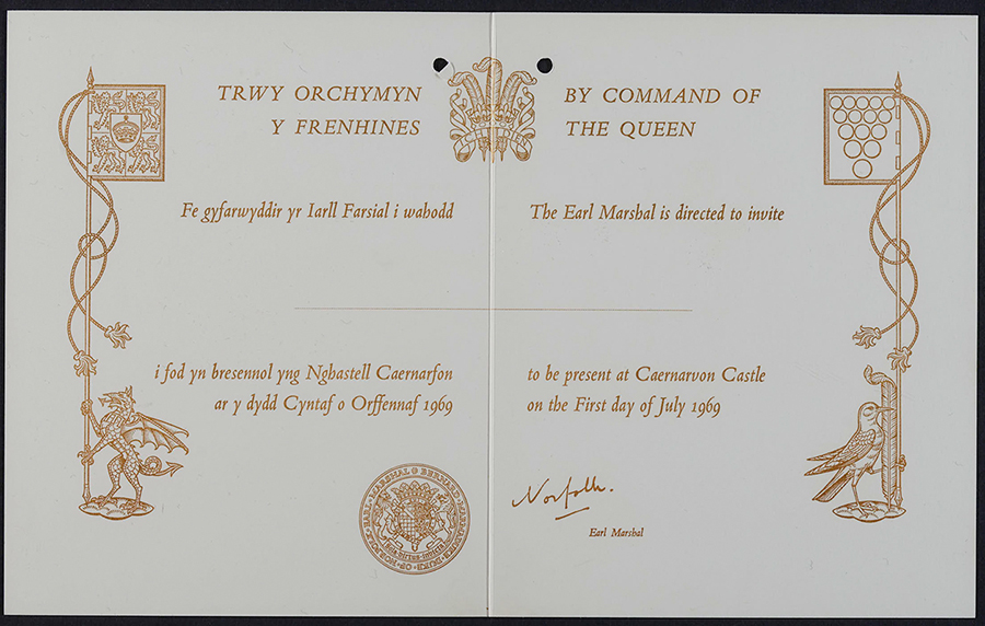 The Investiture of the Prince of Wales - The National Archives blog