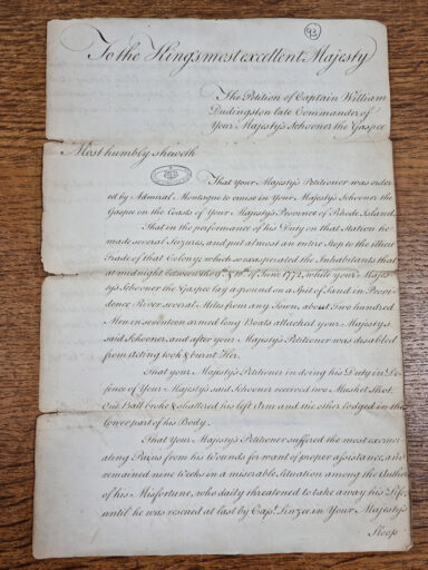 The burning of HMS Gaspee - The National Archives blog