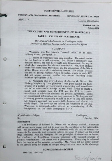 Watergate as seen from The National Archives - The National Archives blog