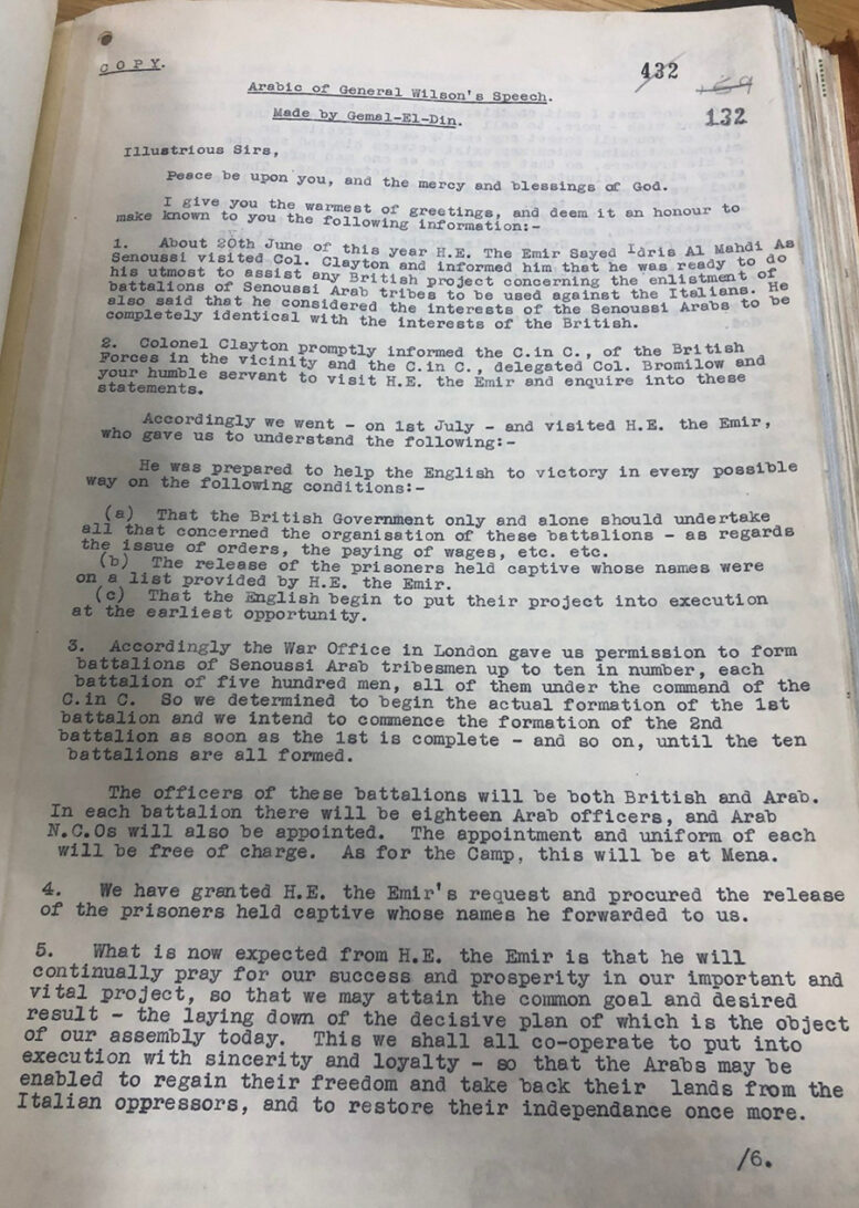 The Libyan Arab Force during the Second World War - The National ...
