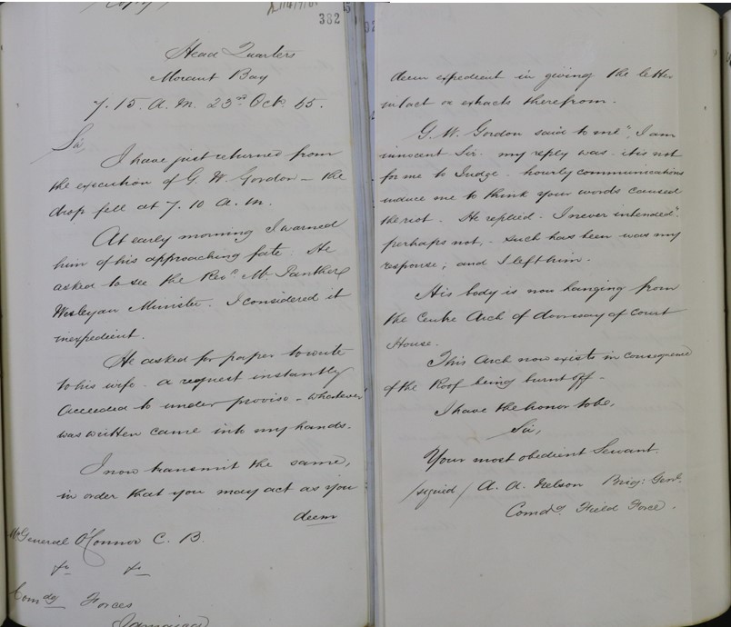The Morant Bay Rebellion, October 1865 - The National Archives blog