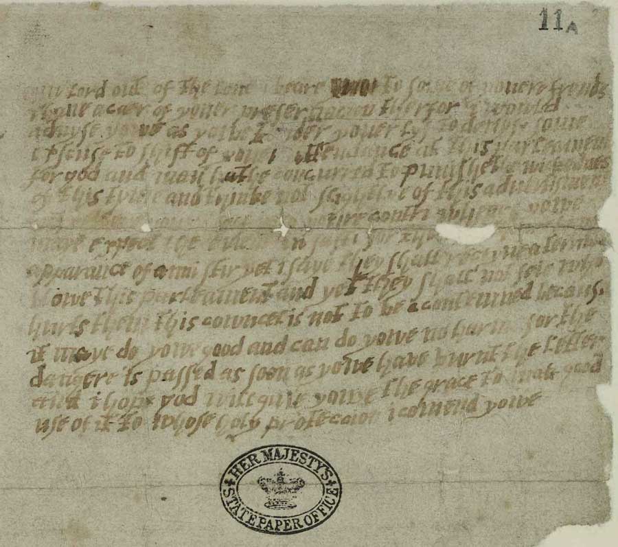 How the Gunpowder Treason was discovered - The National Archives blog