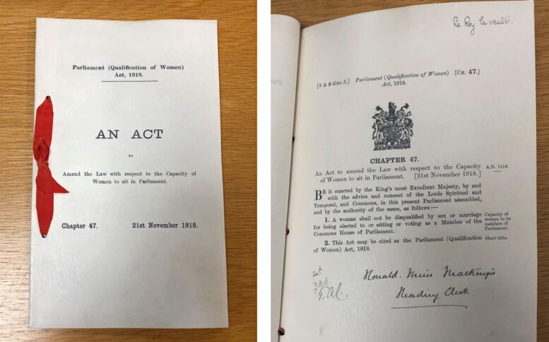 Women, Parliament and Political Space - The National Archives blog