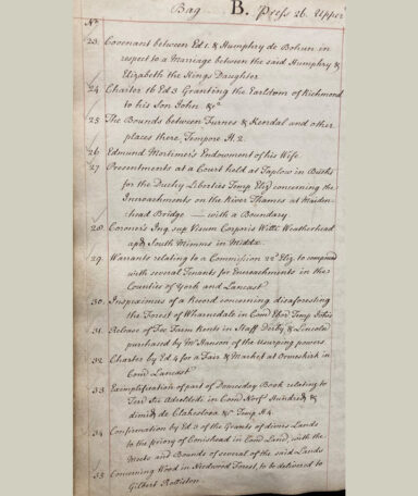 Using Archives in the Past: Medieval deeds repositories and the duchy ...