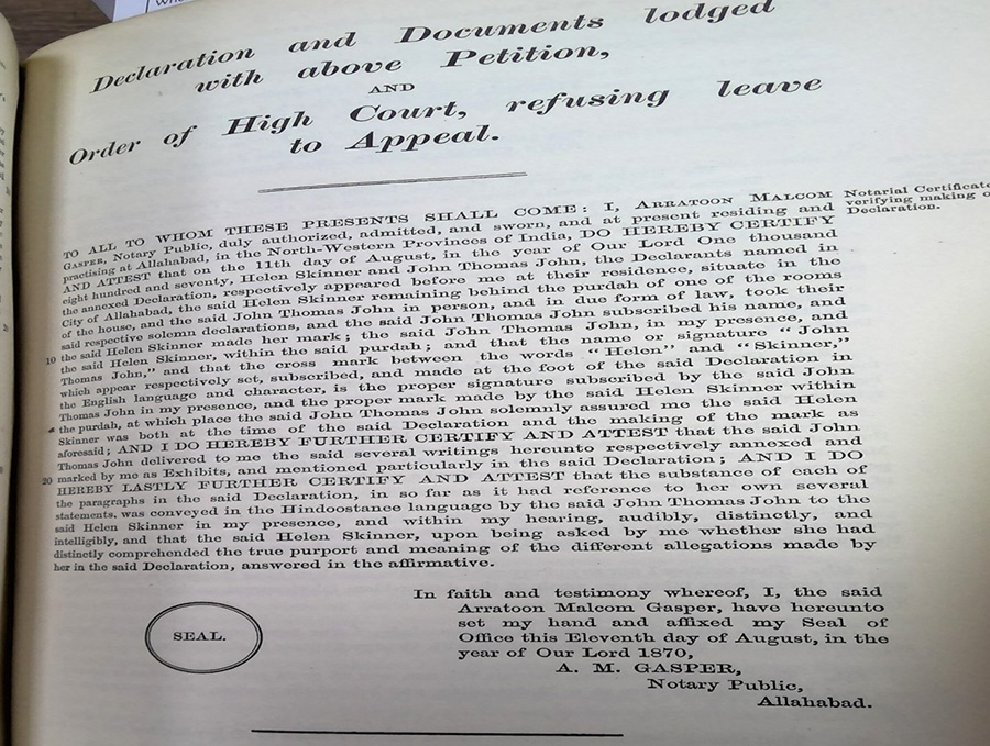 A Court at the crossroads of Empire: The papers of the Judicial ...