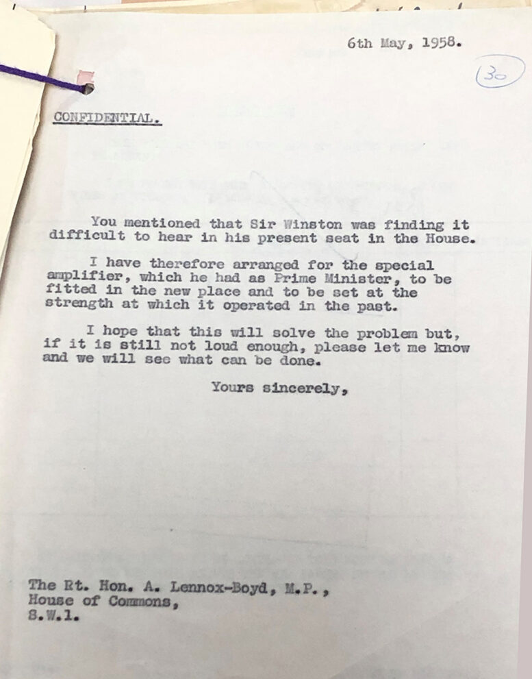 Winston Churchill’s hearing loss - The National Archives blog