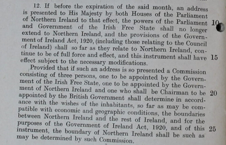 Anniversary of a new beginning: The Irish Free State Constitution Act ...
