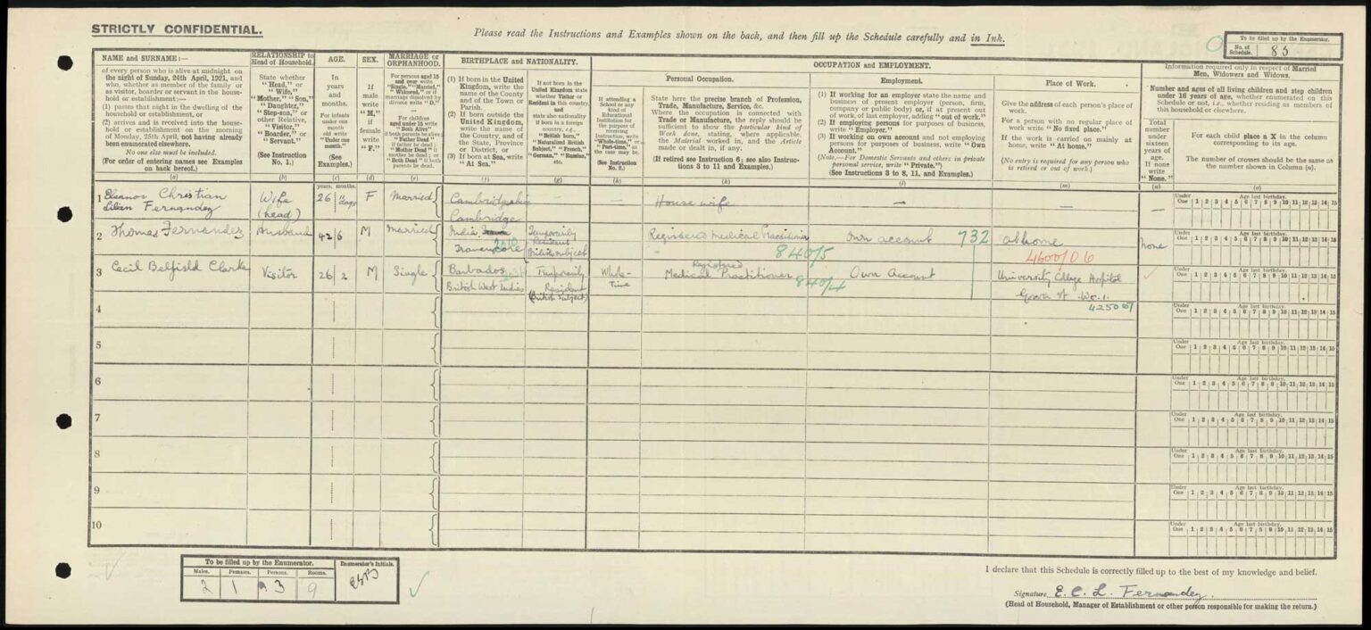 Intersectional queer lives on the 1921 Census - The National Archives blog