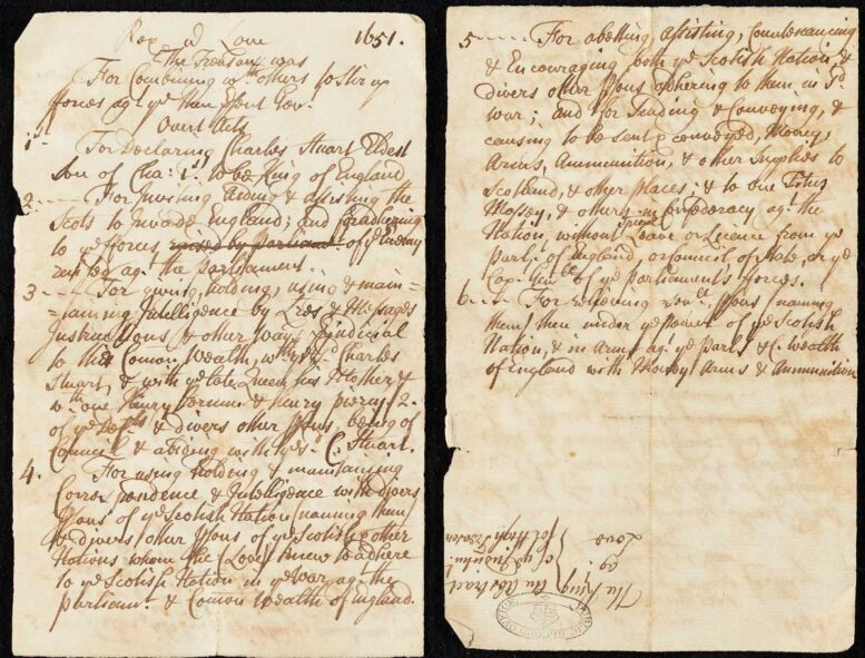 Treason against the state: The execution of Charles I - The National ...