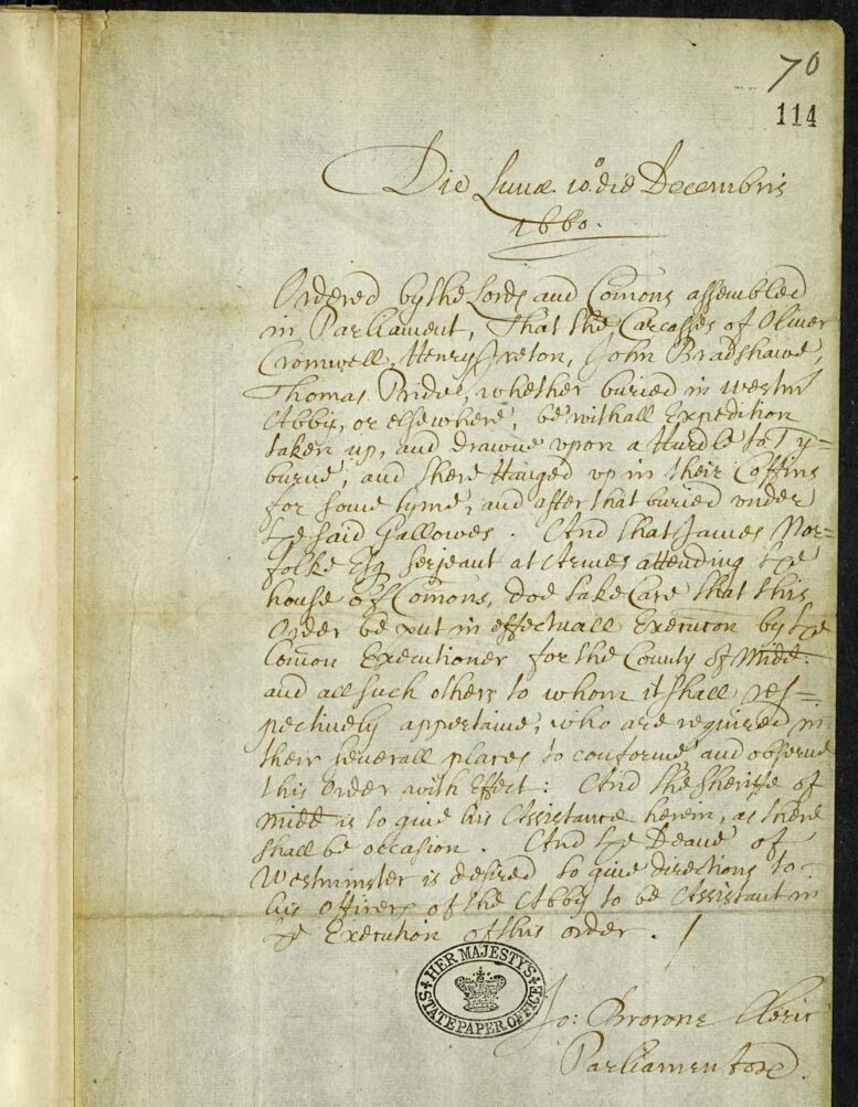 Treason against the state: The execution of Charles I - The National ...