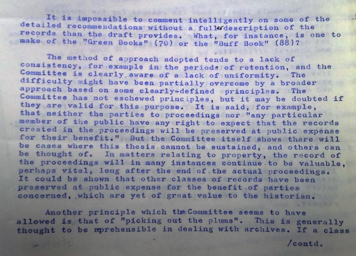 The Denning Committee on Legal Records - The National Archives blog