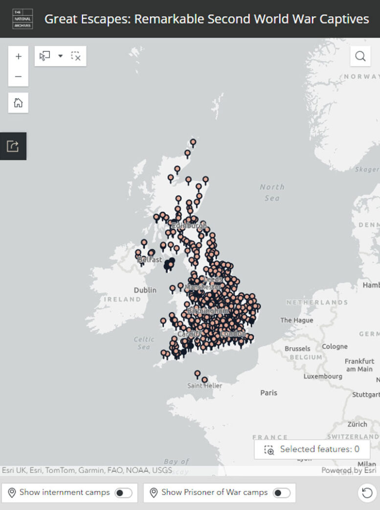 Behind the Wire: Mapping Second World War camp histories in the UK - The National Archives blog