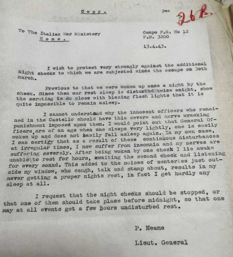 A Great Escape from Castello di Vincigliata - The National Archives blog