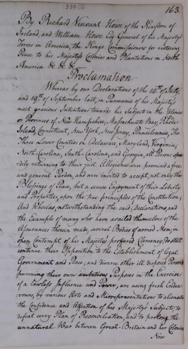 'The British are coming' and the outbreak of hostilities during the ...